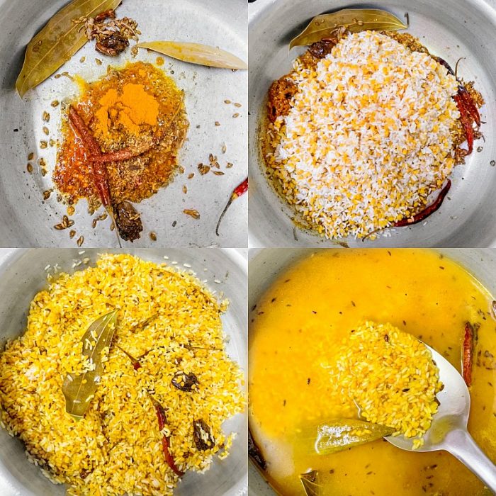 Bengali Khichuri (Bhoger Khichuri) Moong Dal Khichdi