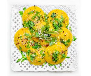 Idli Dhokla (Instant Dhokla Recipe) Glutenfree + Vegan