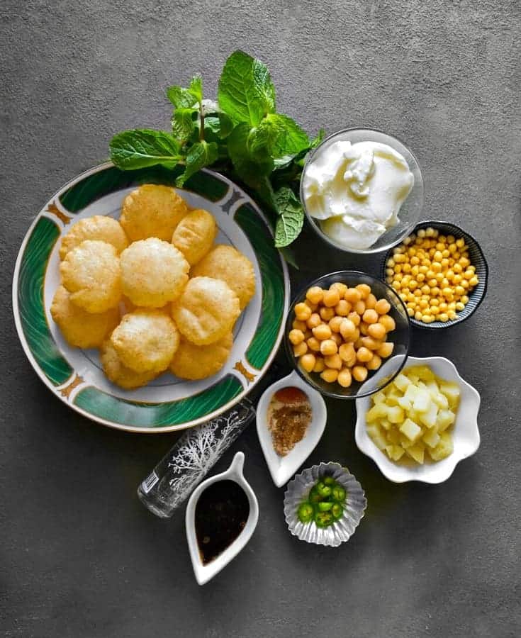 Vodka Pani Puri - (Vodka Infused Savory Indian Snack)