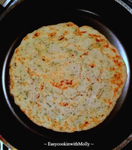 Savory Zucchini Crepes - Healthy Zucchini Chilla - Dosa