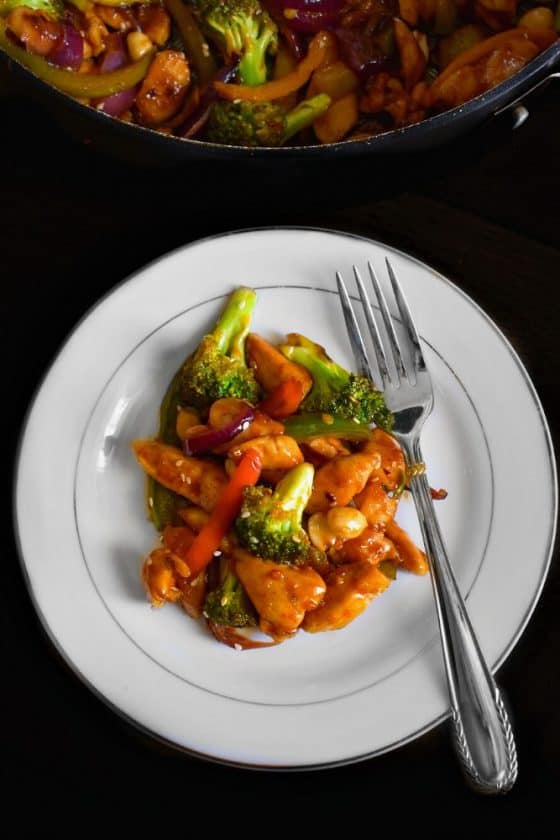 Healthy Stir Fry Sesame Chicken Recipe (ready in 20 minutes)
