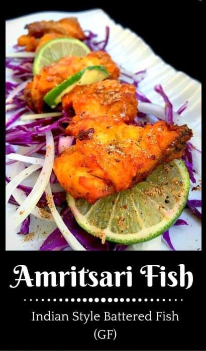 Amritsari Fish Pakora (Indian style Glutenfree fish fritters)