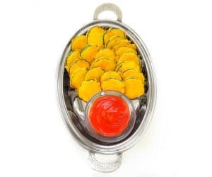 Chickpea Zucchini Pakora Fritters - Zucchini Crisps (GF+V)