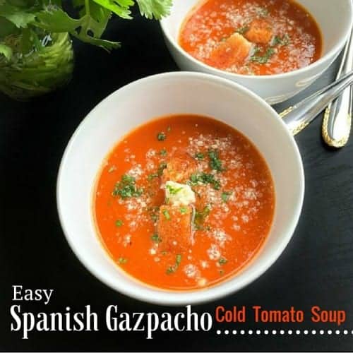 Authentic Spanish Gazpacho Recipe | Cold Tomato Soup