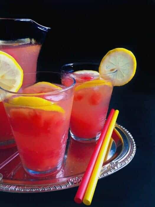 Best Watermelon Lemon Spritzer (Perfect for GameDay) #watermelon