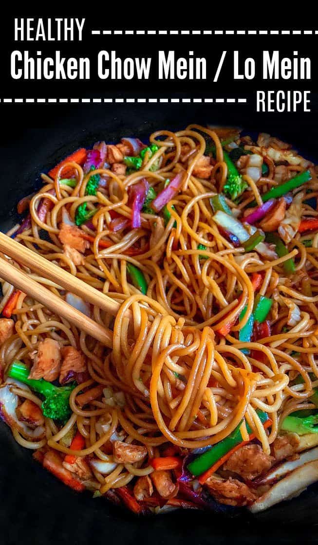 Healthy Chicken Chow Mein Lo Mein Recipe Video Recipe