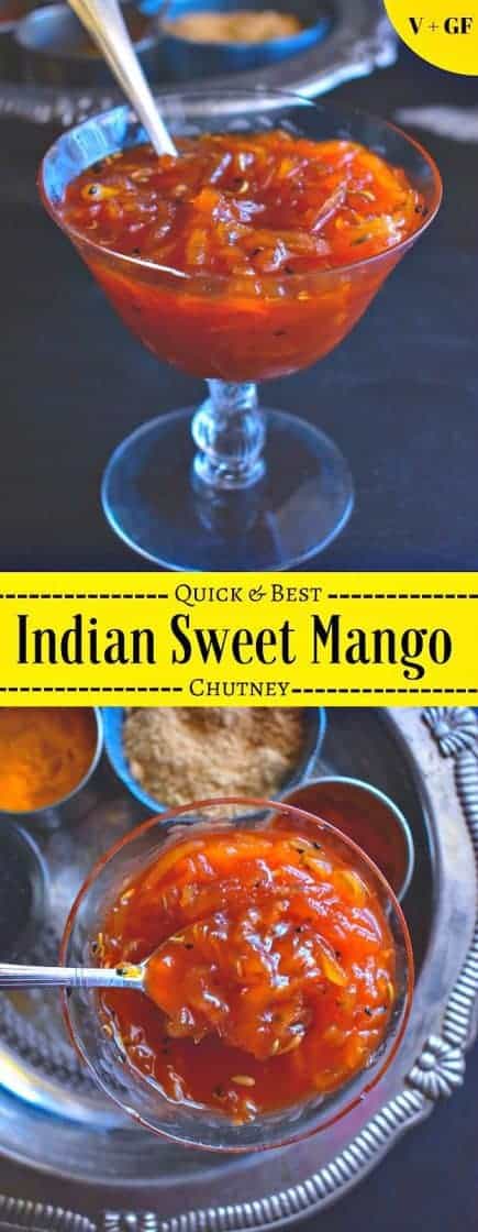 Best Indian Sweet Mango Chutney Recipe (Chunda)