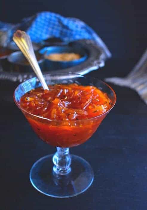 Best Indian Sweet Mango Chutney Recipe (Chunda)