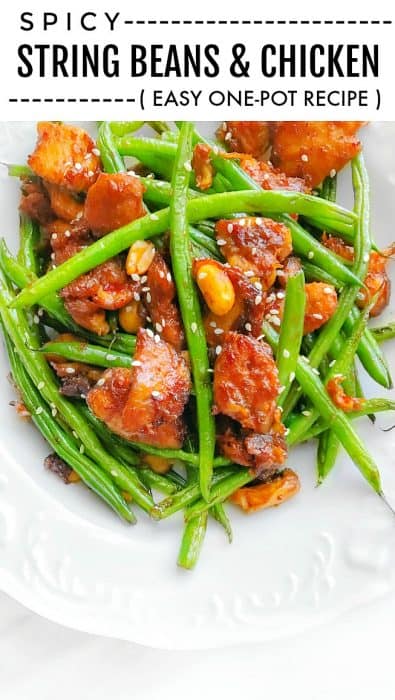 Quick Thai String Beans and Chicken Recipe (Glutenfree) #thaifood