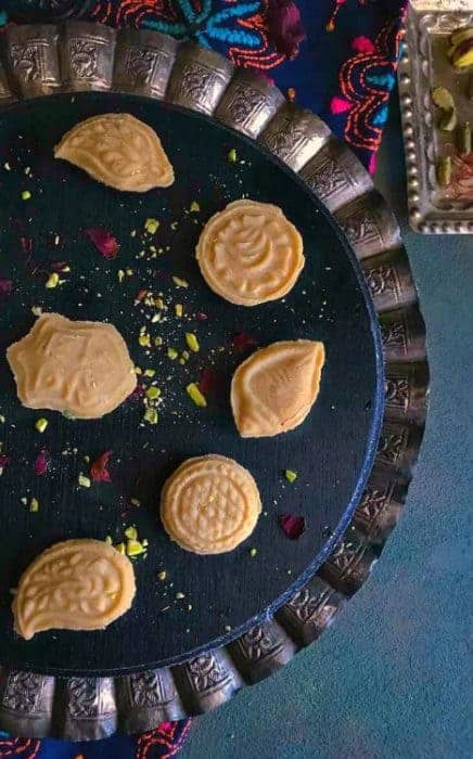 Bengali Sandesh Recipe - Sandesh using Ricotta Cheese