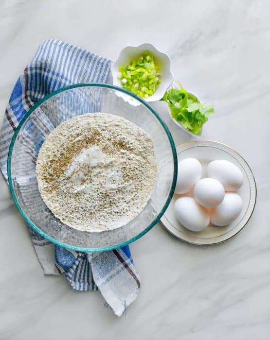 Anda Paratha - Egg Paratha (Egg Layered Indian Flatbread)