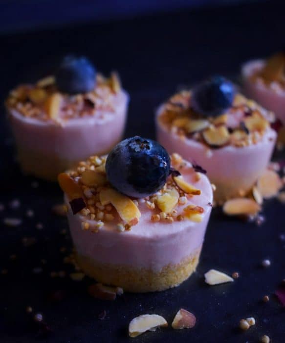 Frozen Strawberry Smoothie Cup - Vegan + Glutenfree