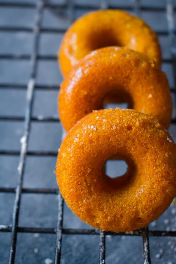 Baked Mango Cardamom Donut - Cake Batter Donut