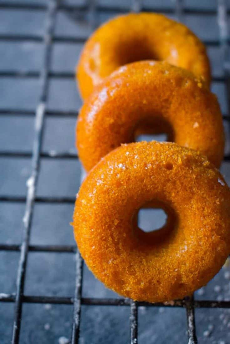 Baked Mango Cardamom Donut - Cake Batter Donut