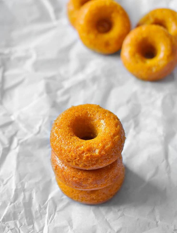 Baked Mango Cardamom Donut - Cake Batter Donut