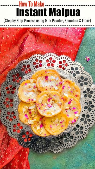 How to Make Instant Malpua | Step by Step Video Recipe