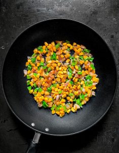 Quick Sweet Corn Fried Rice (15 Minutes Recipe) (15 Minutes Recipe)