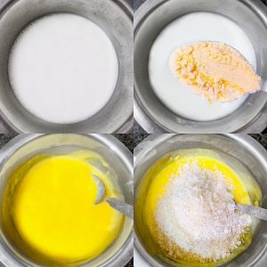 Eggless Caramel Bread Pudding - Bread Flan Recipe