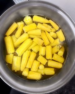 Baby Corn Manchurian - Crispy Baby Corn Chili (Vegan)