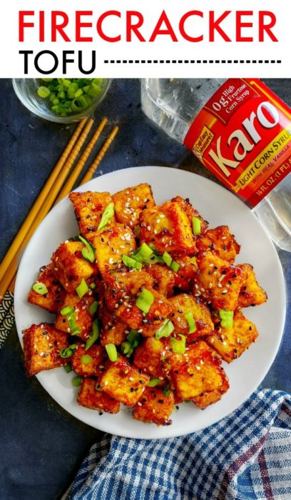 Firecracker Tofu ( Sweet Spicy Crispy Tofu Recipe )