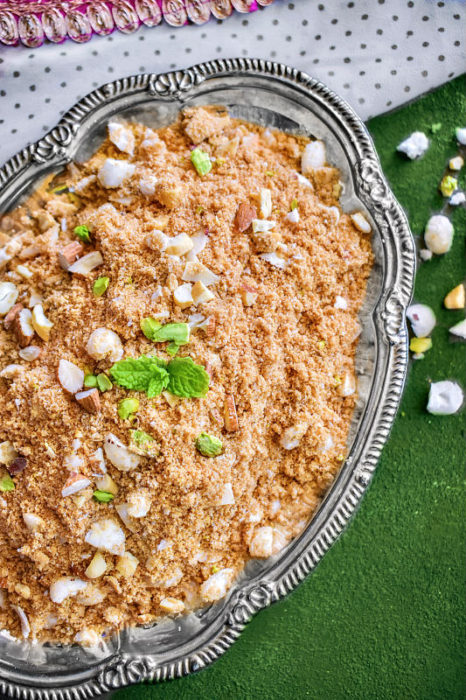 Easy Panjiri Recipe (How to make Panjeeri Recipe)