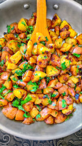 Indian Curried Potatoes (V + GF Recipe)