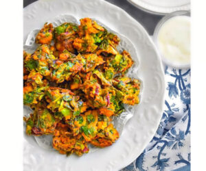 Beetroot Greens Fritters (Chukandar Patte Pakora) V+GF