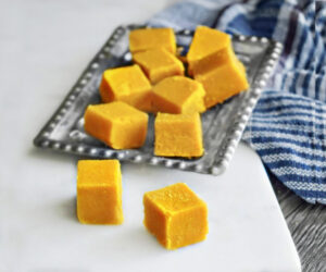 3 Ingredients Almond Chickpea Fudge (V+GF)