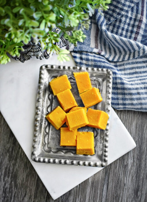 3 Ingredients Almond Chickpea Fudge (V+GF)
