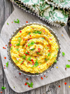 Indian Mashed Potatoes - Aloo Bharta (Mustard, Onion & Garlic)