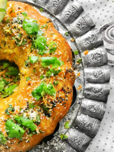 Baked Handvo Recipe - Savory Indian Lentil Cake