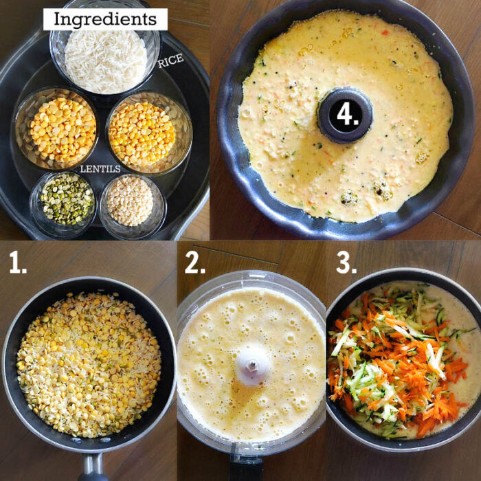 Baked Handvo Recipe - Savory Indian Lentil Cake