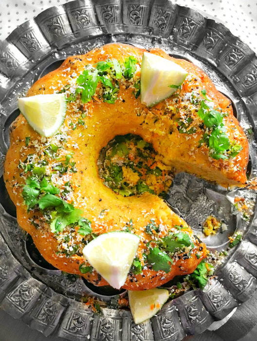 Baked Handvo Recipe - Savory Indian Lentil Cake