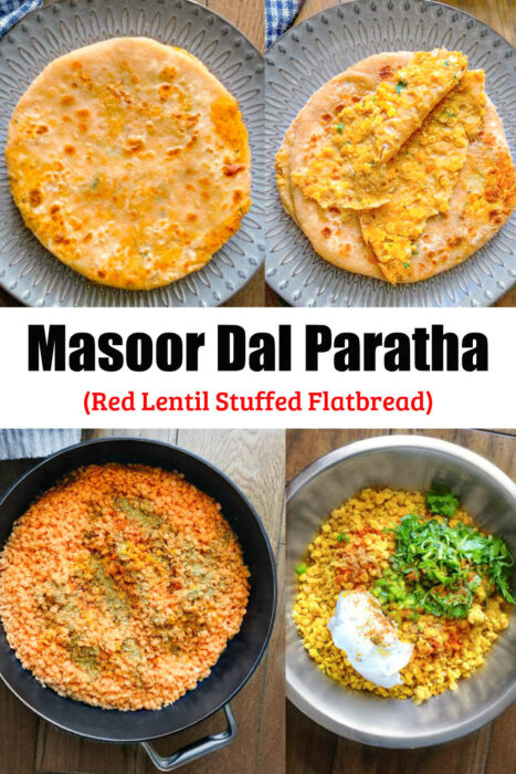Masoor Dal Paratha Recipe