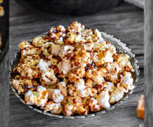 Quick Salted Caramel Popcorn Recipe (No Corn Syrup)