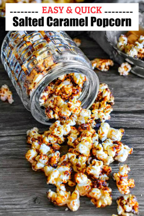 Quick Salted Caramel Popcorn Recipe (No Corn Syrup)