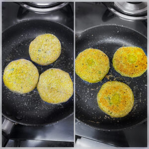 Hare Chane ke Kebab (Protein Packed with Oats & Walnuts)