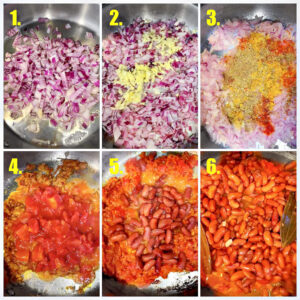 Kashmiri Rajma Curry Recipe (Indian Kidney Beans Kashmiri Style)